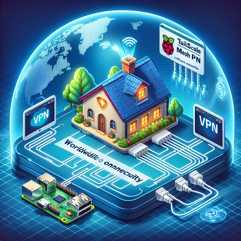 ตั้งค่า VPN ในบ้านด้วย Raspberry Pi เพื่อเชื่อมต่อได้ทุกเมื่อจากทั่วโลกด้วย Tailscale Mesh VPN ...